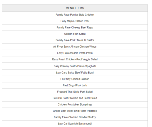 Marley Spoon Menu Prices Australia 2024 - Restaurant Menu Prices Australia