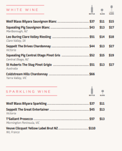 Hoyts Lux Menu Prices Australia 2023 - Restaurant Menu Prices Australia